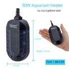Hygger 50W/100W Submersible Digital Display Mini Aquarium Heater for Small Fish Tank, Compact and Fast Heating Thermosta