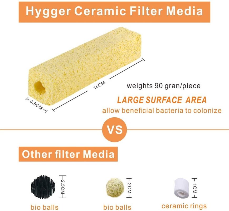 Premium Ceramic Biological Filter Media For Sump Tank