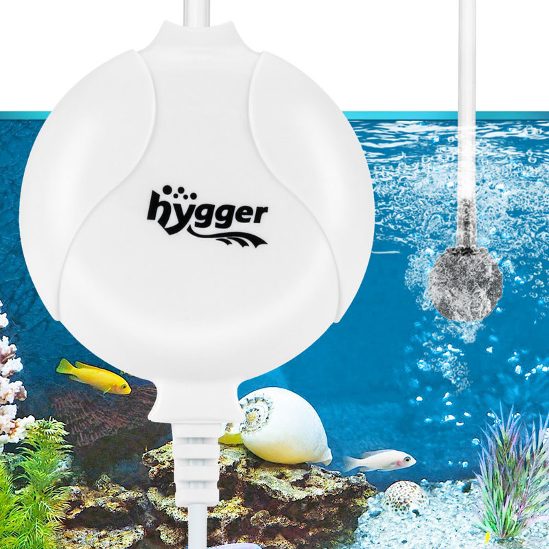 Plastic Hygger Air Pump For Aquarium Fish Tank